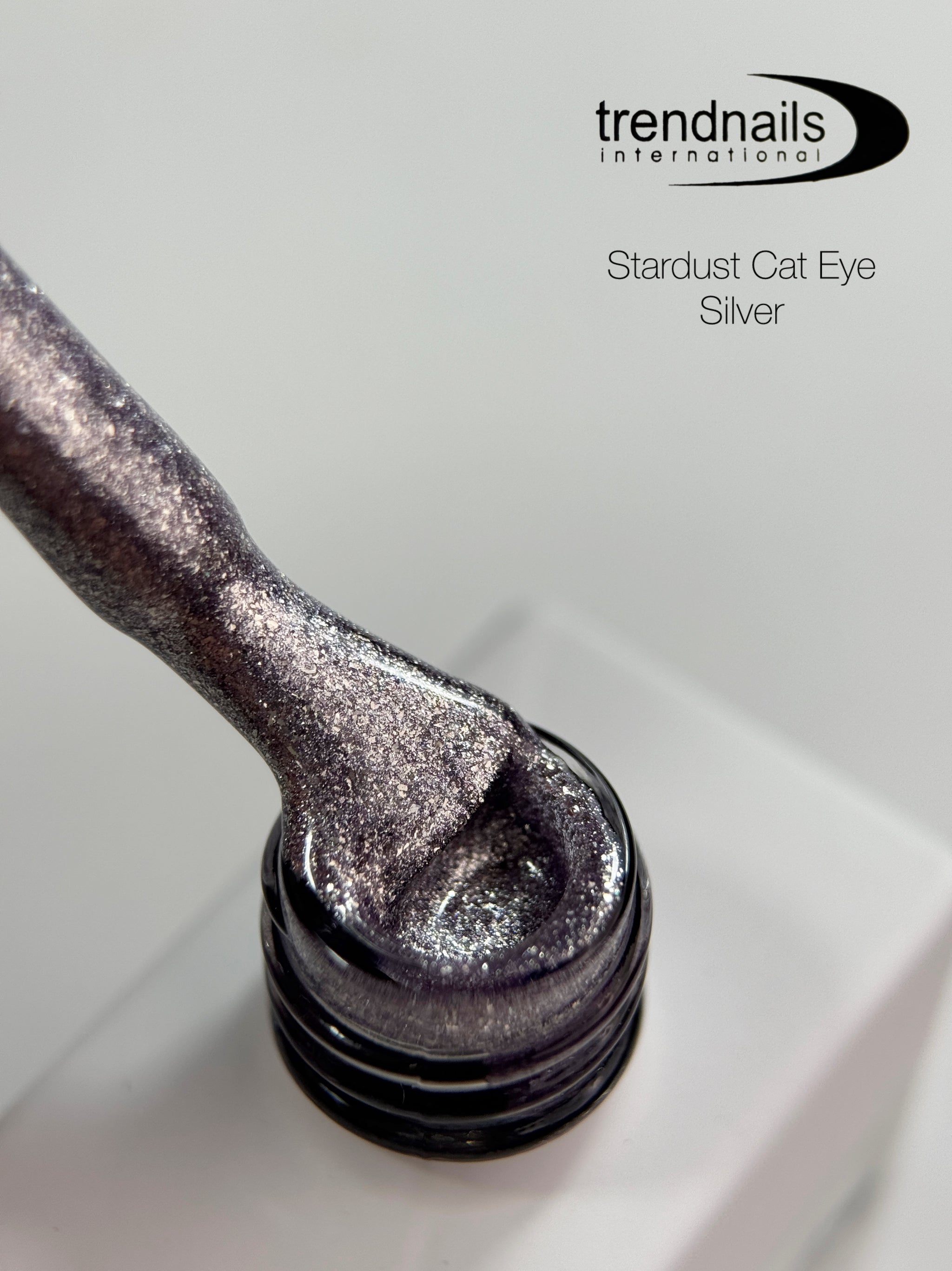 Stardust Cat Eye Gel Polish SILVER 12ml von Trendnails